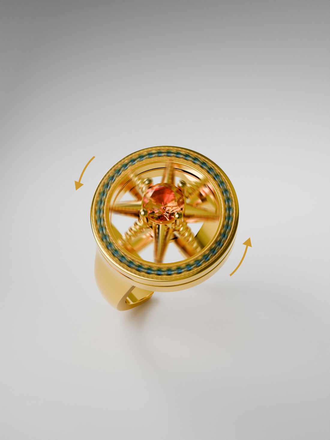 Ring of Solaria (Rotating Ring) – Gadget4entertainment