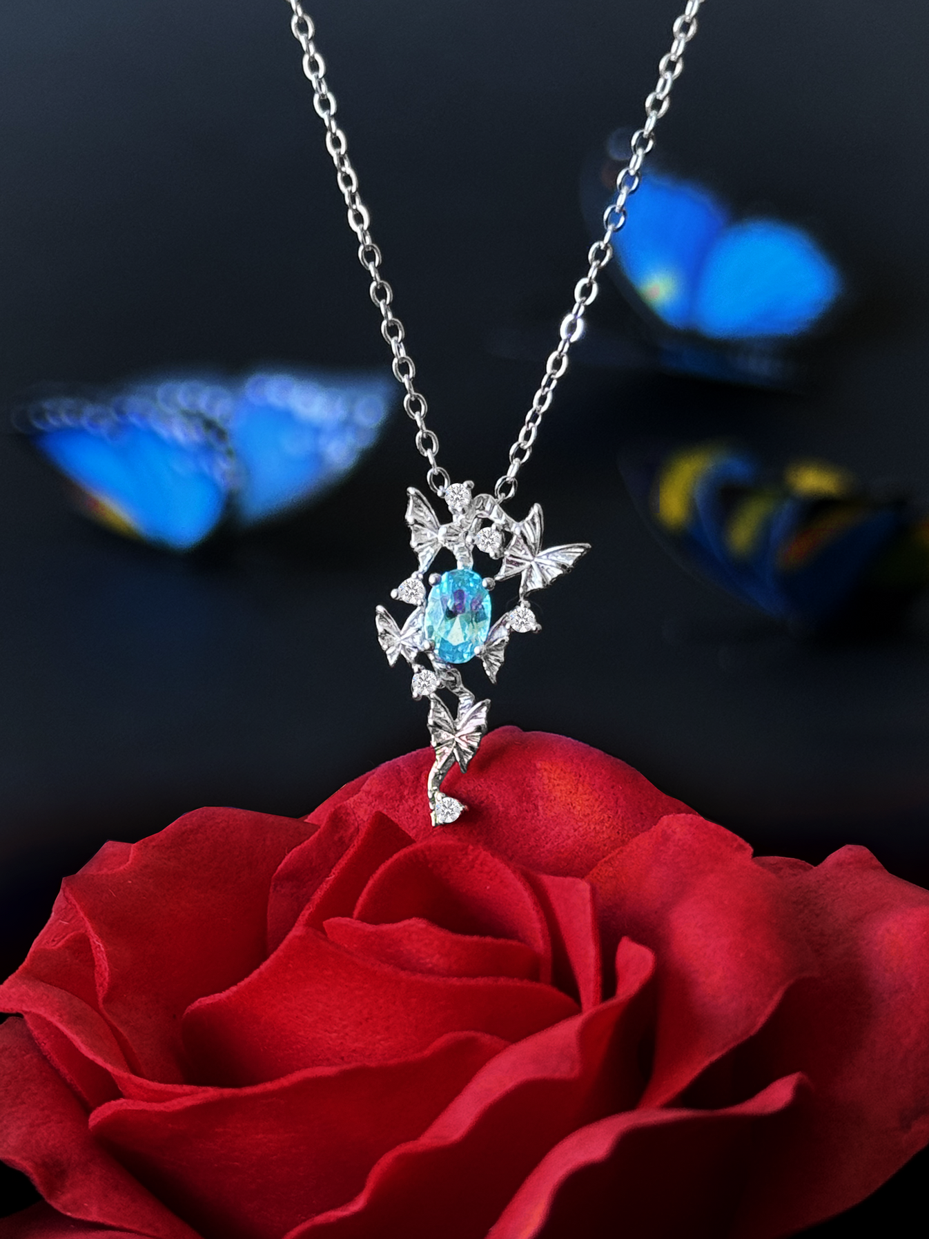 Donatella Butterflies Necklace – Gadget4entertainment